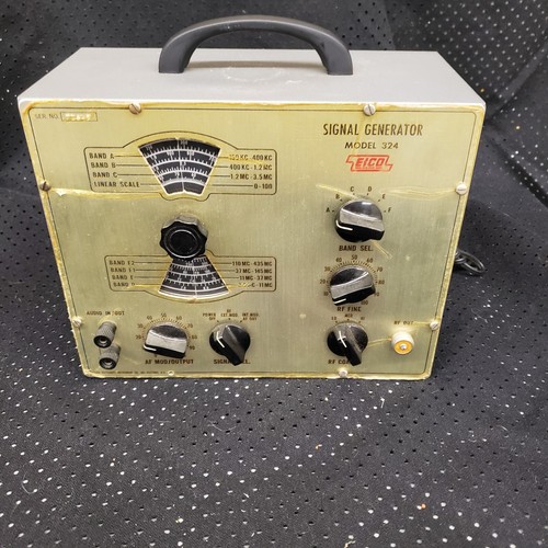 Vintage EICO Model 324 Electric Signal Generator Powers On | eBay