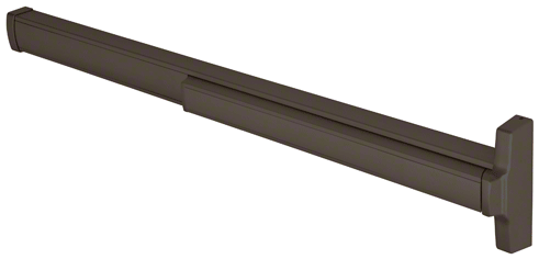 48" Dark Bronze Model 2085 Concealed Vertical Rod Panic Exit Device ...