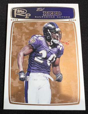 ED REED Baltimore Ravens 2008 Topps Rookie Progression #157 Bronze HOF ...