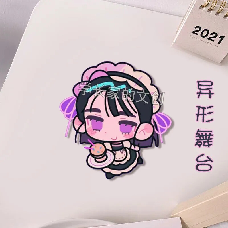 4Pcs/set Alien Stage Sua Mizi Ivan Till Cosplay Badge Brooch Pins ...