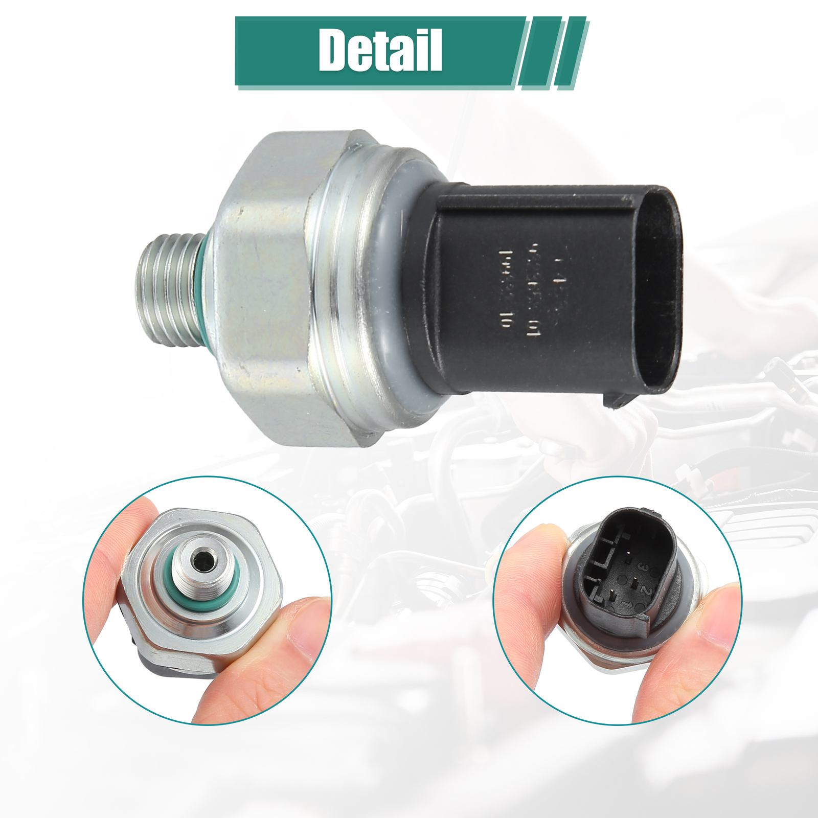 Piece of 1 A/C Pressure Sensor No.64539181464 fit for BMW 323i 2.5L L6 ...