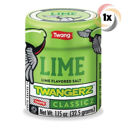 1x Shaker Twang Twangerz Classicz Lime Flavored Salt Snack Topping | 1 ...