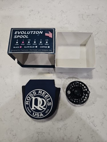 Ross Evolution 1 Spool Black Complete With Box | eBay
