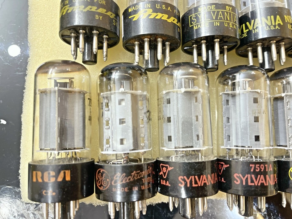 Eico Hammond GE Westinghouse RCA Sylvania CMI Westinghouse 7591 7591A ...