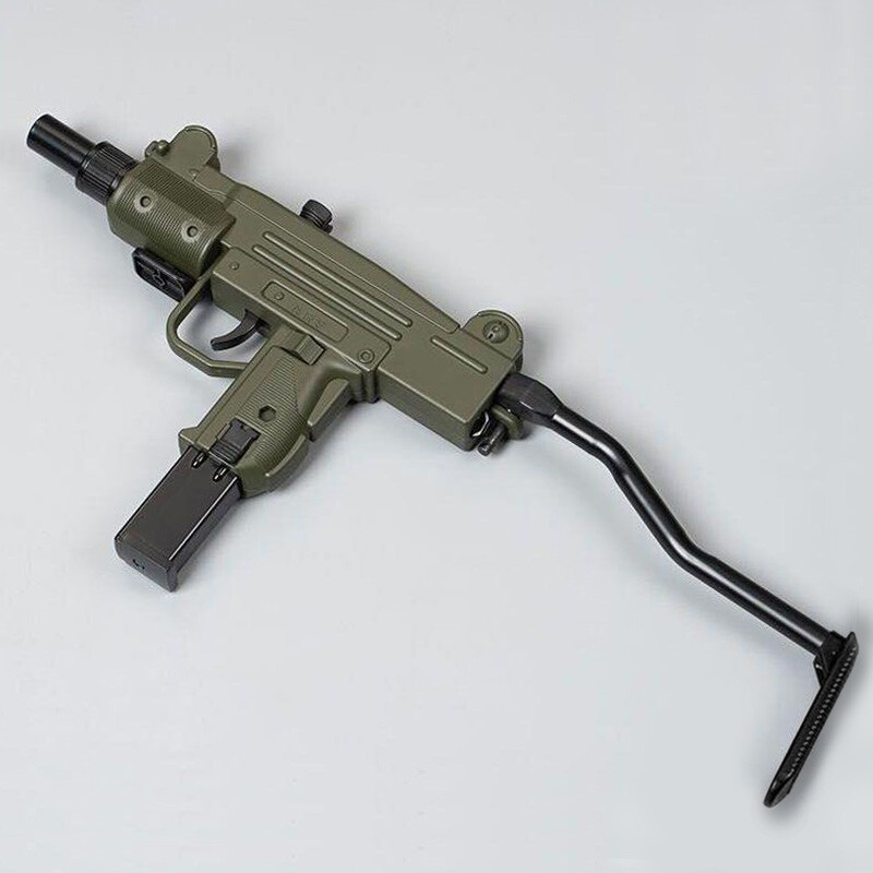 Mini UZI Submachine Gun Pistol LIGHTER & Padded Case ABS/Metal - Jet ...