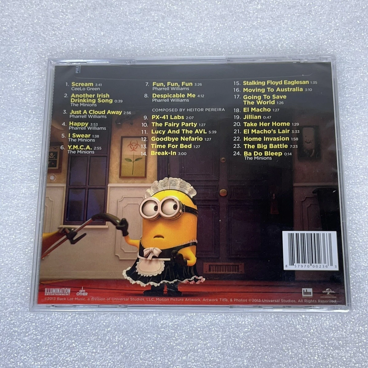 Despicable Me 2 Cd Cover