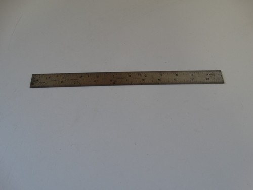 lufkin rule , 12" SHRINK 1-10" to FT. RULE , No. 83C, No.4R GRAD ...