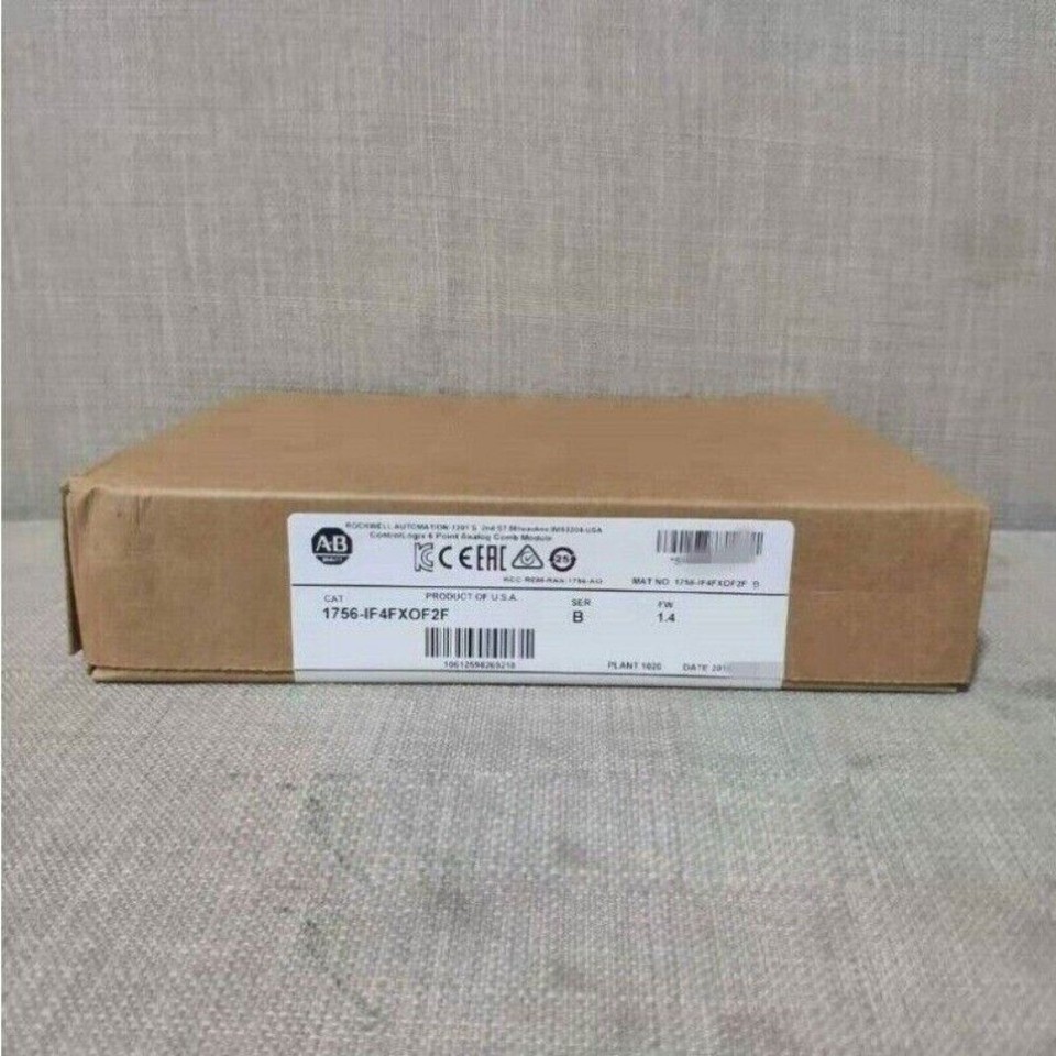 NEW 1756-IF4FXOF2F ControlLogix 6 Pt Analog Combo Module Allen Bradley ...