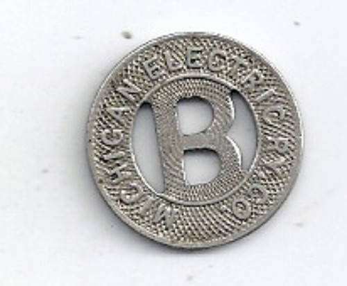 Michigan Electric Ry Co-Battle Creek, Michigan Transit Token MI 60 D | eBay