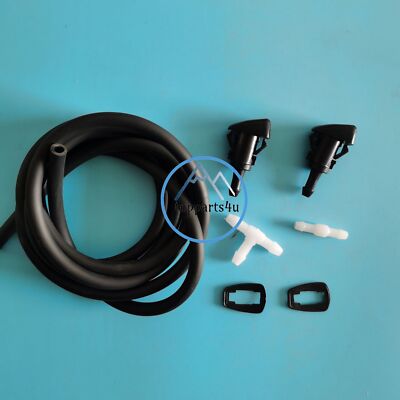 2pcs Windshield Washer Nozzle Wiper Spray Jet For 07-12 Dodge Caliber ...