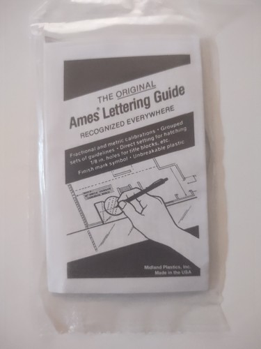 Ames Lettering Guide | eBay