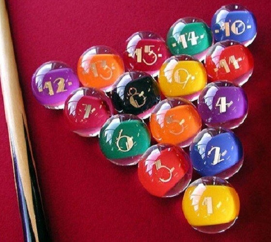 Clear Pool Table