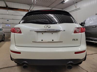 03-08 INFINITI FX35 REAR LOWER BUMPER COVER WHITE PEARL PAINT QX1 | eBay