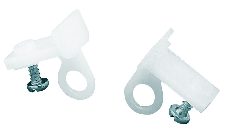 Integra Discreet Metal Curtain Track Top or Face Fix Discrete Motorhome ...