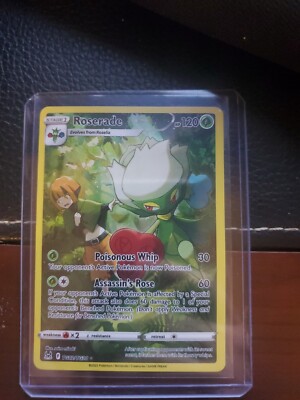 Pokémon TCG Roserade Lost Origin Trainer Gallery TG02/TG30 Holo Ultra ...