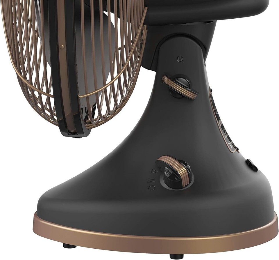 Vornado Silver Swan Alchemy Oscillating Vintage Fan,Gunmetal,Medium | eBay