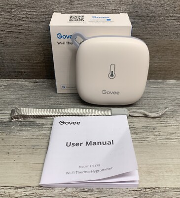 Govee WiFi Thermometer Hygrometer H5179, Smart Humidity Temperature ...