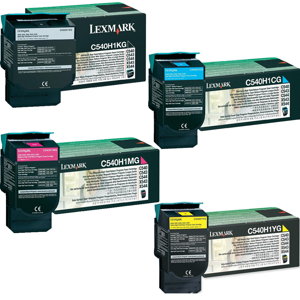 Original Lexmark Verbrauchsmaterial / Toner f. C540 C540n C543 C543n ...