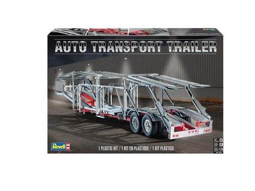 1/25 Revell 851509 : Auto Transport Trailer: PLASTIC MODEL KIT CAR NIB ...
