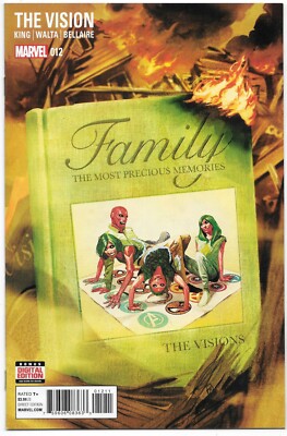 Vision #12 NM- 2016 Marvel Comics Final issue MCU High-Grade Viv ...