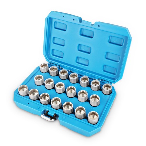 Spline Wheel Lock Lug Nuts Key Socket Automotive Wheel Antitheft Screws ...