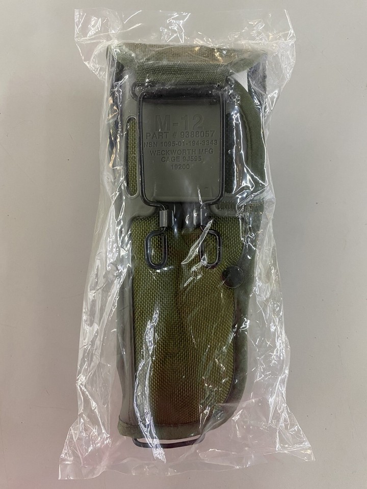 USGI M12 Holster Military Universal Olive Drab M9 92F 1911 ...