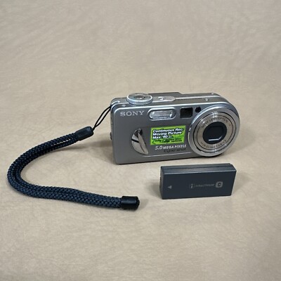 Sony Cyber-Shot DSC-P10 5MP Y2K Compact Digital Camera - UNTESTED! | eBay