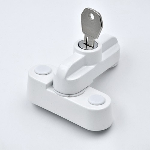 UPVC Sash Jammer Locking/Non-Locking White Brown Window/Door Security ...