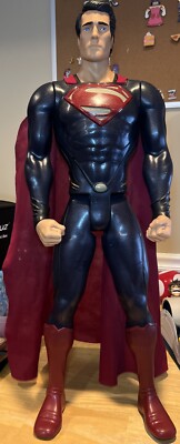 Large Superman Action Figure 31" Tall DC Comics Mattel Toy - Some ...