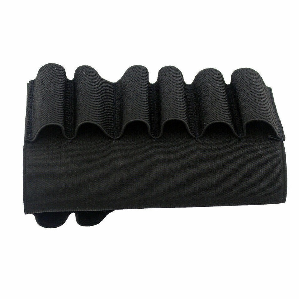 8 Round Shotgun Buttstock Ammo Pouch Shell Holder Cartridge Bandolier ...
