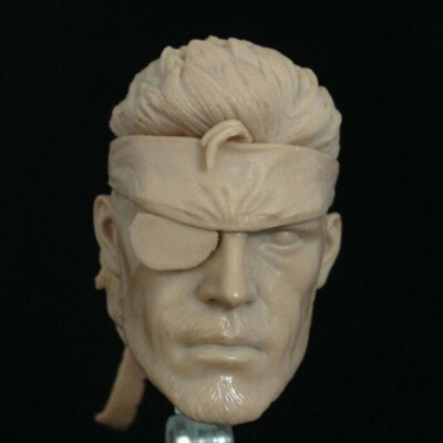 Blank Hot 1/6 Scale Metal Gear Solid Snake Head Sculpt Unpainted | eBay