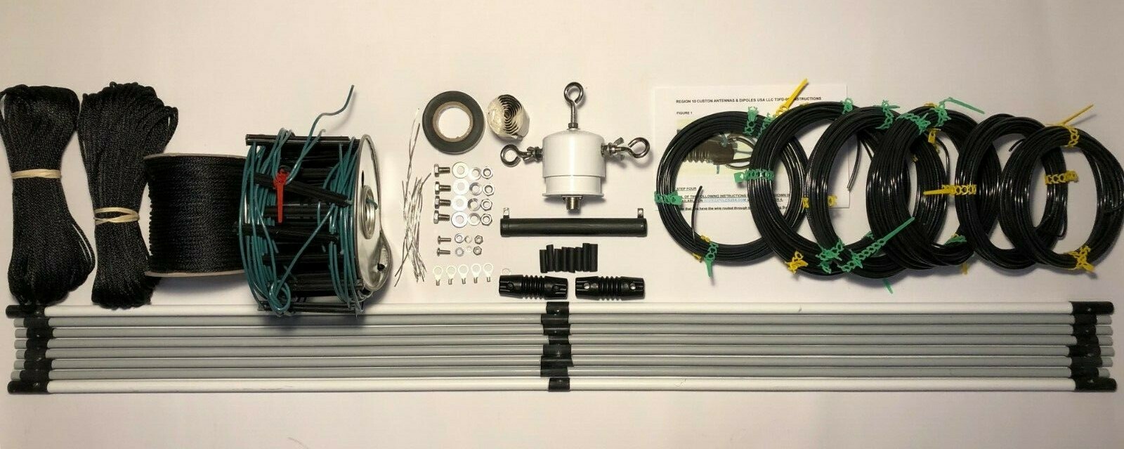 266’ MULTI-BAND (160-6) T3FD TERMINATED FOLDED DIPOLE AMATEUR RADIO ...