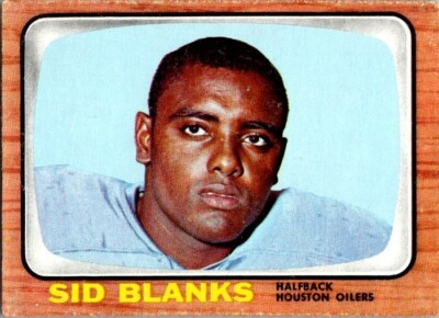 1966 TOPPS FOOTBALL #49 SID BLANKS MID GRADE IT | eBay