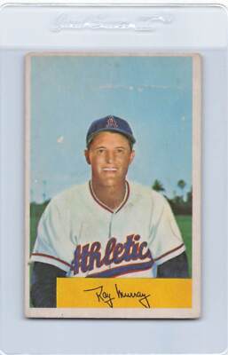 1954 Bowman #83 Ray Murray Athletics Fair *1321 | eBay