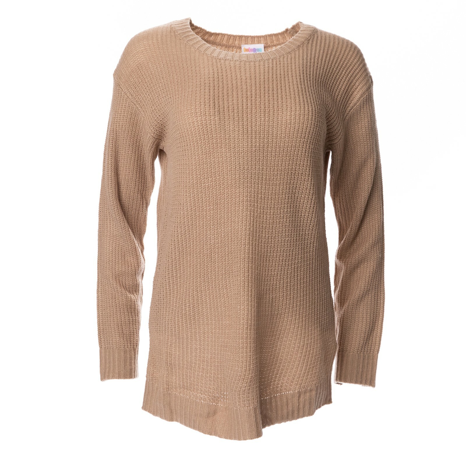 Lularoe MARIAH Camel Neutral Solid Long Sleeve Sweater Top Sz XS NWT | eBay