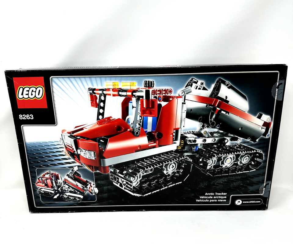 LEGO Techinic Set 8263 2 in 1 Snow Groomer Artic Tracker 590 Pcs Sealed ...