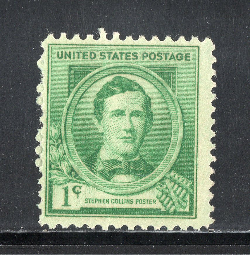 879 * STEPHEN COLLINS FOSTER * COMPOSERS * U.S. Postage Stamp MNH | eBay