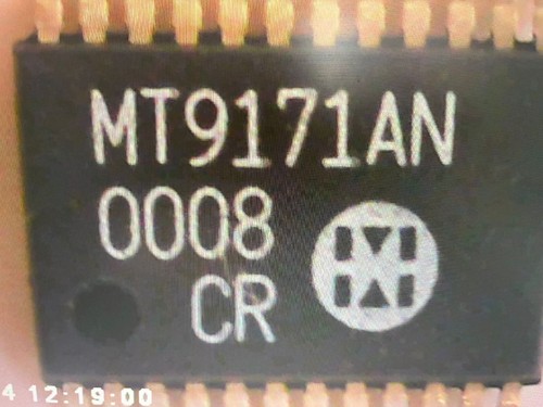 MT9171AN IC SUBSCRIBER Telecom IC Subscriber Line Interface (SLIC) 24 ...