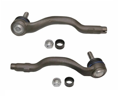 For BMW E46 325xi 330xi Front Outer Left & Right Steering Tie Rod Ends ...