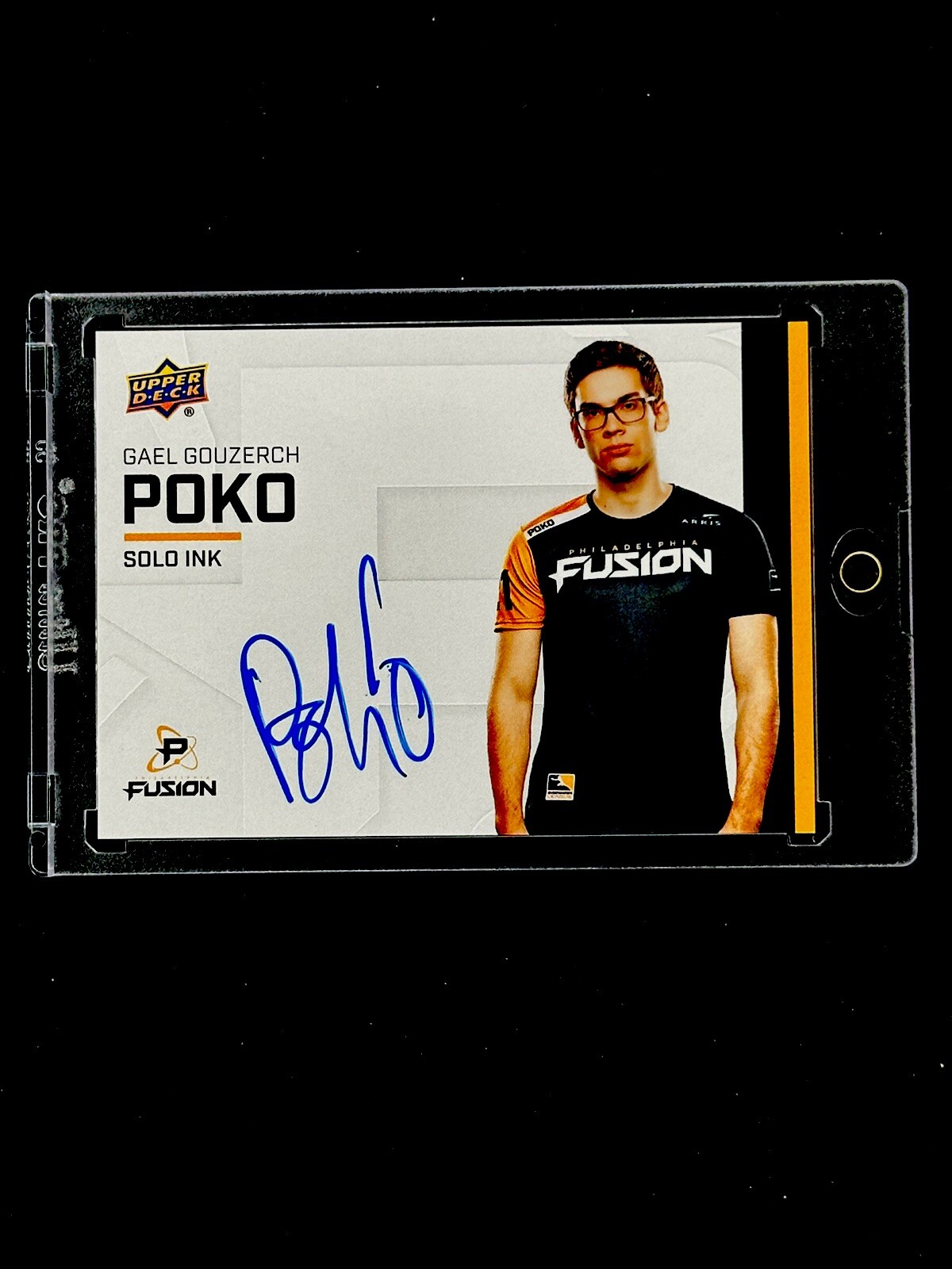 2020 Upper Deck Overwatch League Series 1 Poko Solo Ink Auto SI-PO ...