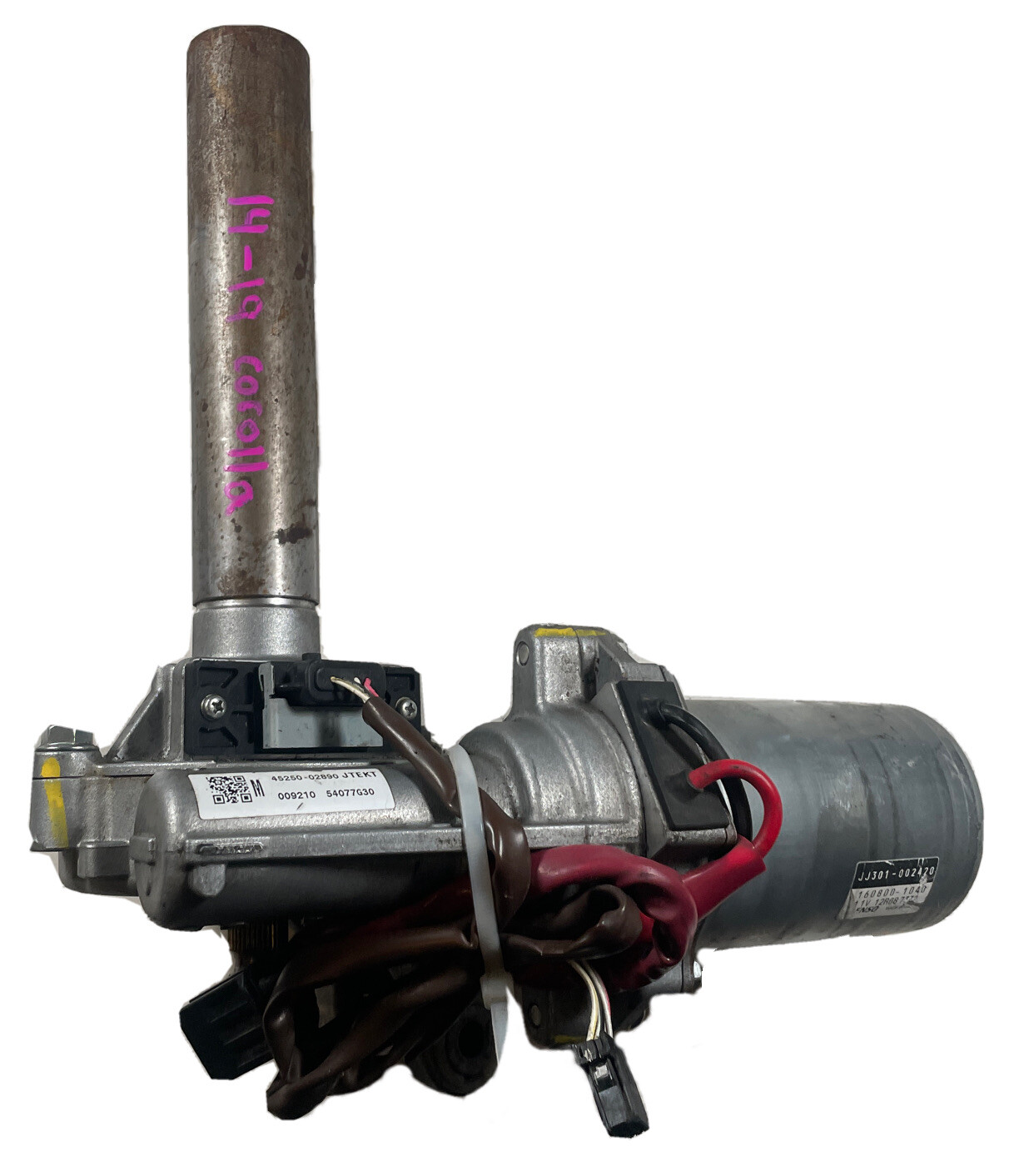 14-16 TOYOTA COROLLA ELECTRONIC POWER STEERING COLUMN W/ MOTOR 45250 ...