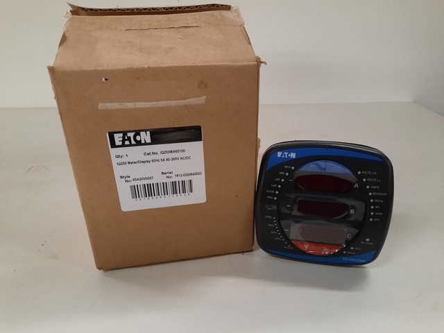 Eaton IQ 250/260 Meter Display IQ250MA65100 for sale online | eBay