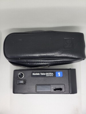 Kodak Tele-Ektra 1 Camera 22-44mm Dual Lens 110 Film Buildin Vintage NO ...