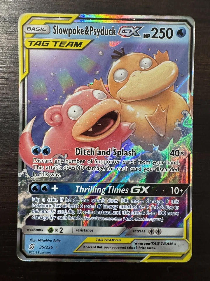 Slowpoke & Psyduck GX 35/236 Sm-Unified Minds for sale | eBay