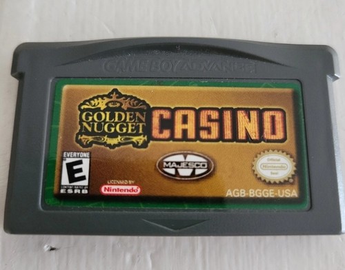 CASINO Golden Nugget Game Majesco (Nintendo Game Boy Advance GBA ...