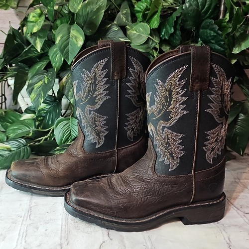 Ariat Kids' Workhog Square Toe Boots 1.5 | eBay