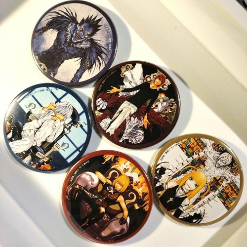 Death Note Lucky Can Badge Set 5pcs Light, Ryuk, Misa, Near, Mello | eBay