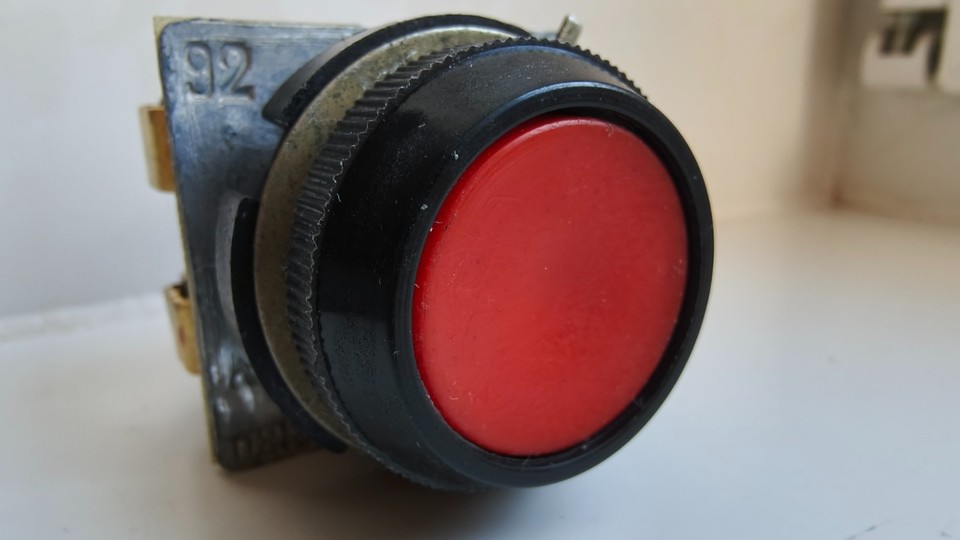 Chernobyl Reactor AZ-5 Scram Button KE-011 USSR Emergency Protection ...