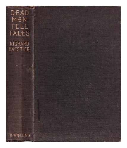 Haestier, Richard Emile Dead Herren Tell Tales : A Survey Von ...