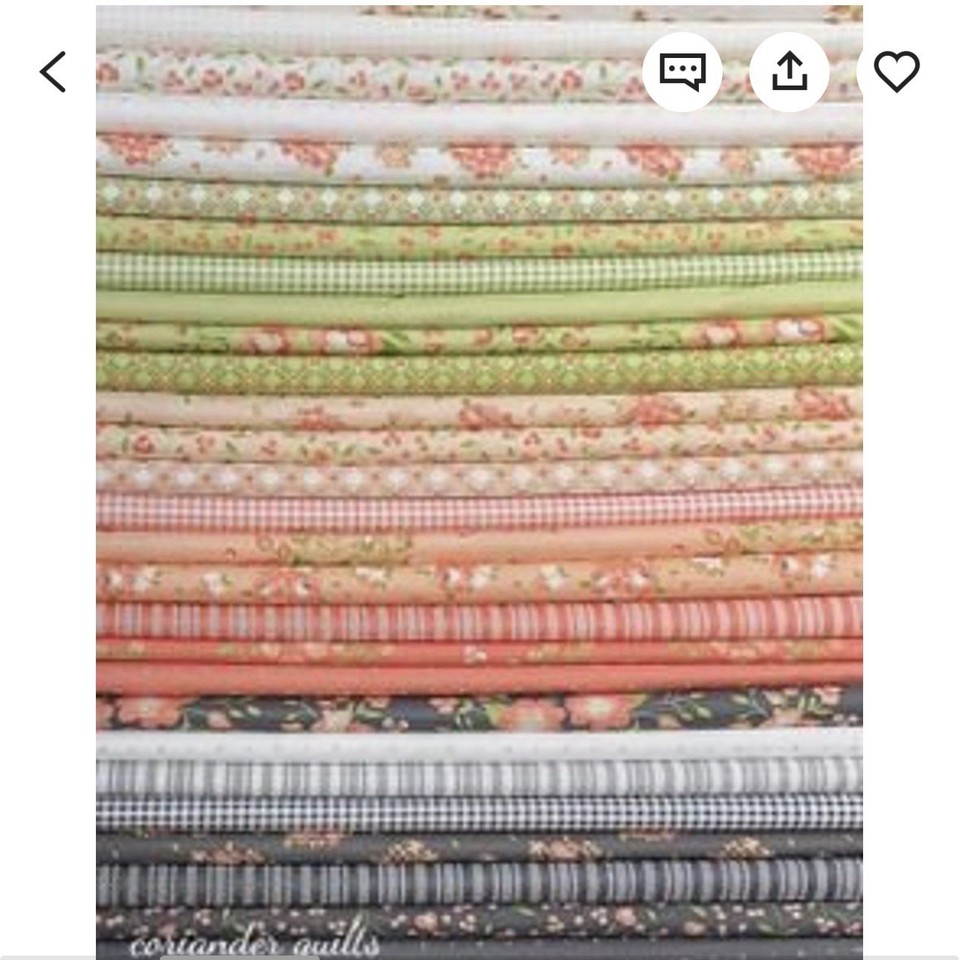 Apricot and Ash By Corey Yoder of Coriander Quilts For Moda Fabrics ...